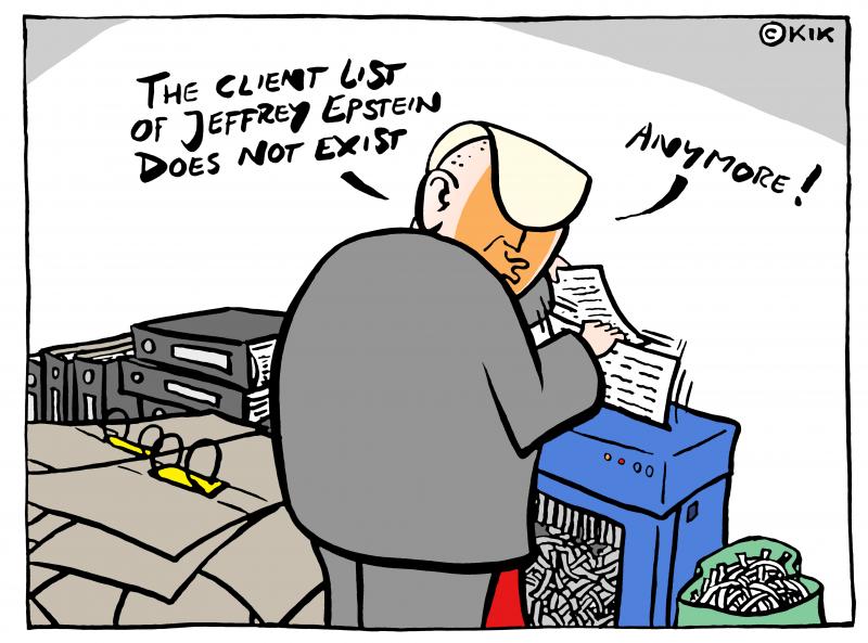 Epstein Client List | Cartoon Movement